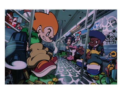 Friday Night Funkin Pico Underground Poster Needlejuice Records