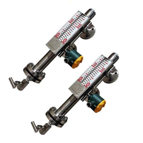 Side Mounted Water Oil Liquid Tank Magnetic Level Indicator Transmitter Water Level Sensor And