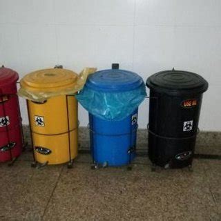 Showing Colour Coding Of Container For Biomedical Waste Download Scientific Diagram