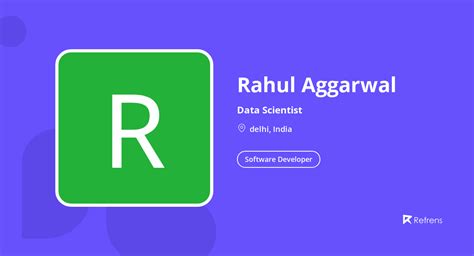 Rahul Aggarwal Software Developer Delhi Refrens