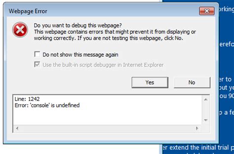 Window Console Errors In IE9 Issue 285 Ui Router Core GitHub