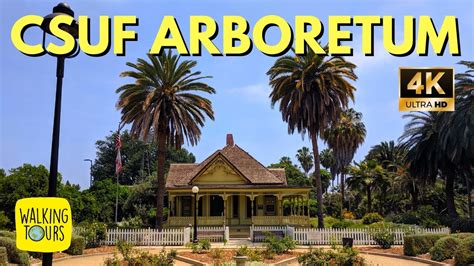 Fullerton Arboretum Csuf Botanical Garden 4k Walking Tour Youtube