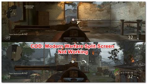 How To Fix COD Modern Warfare Split Screen Not Working