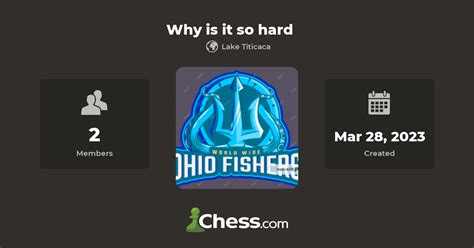 Why Is It So Hard Chess Club