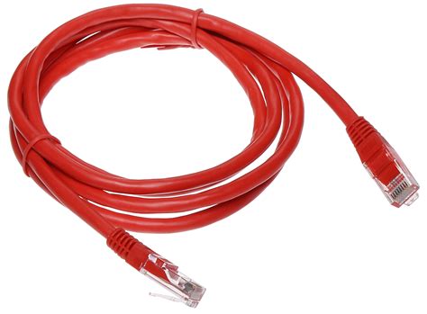 PATCHCORD RJ 45 1 5 m PRZEWÓD LAN RJ45 UTP kat 6 RJ45 6 1 5 RED Kup teraz w MDH SYSTEM SYSTEMY
