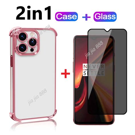 2in1 Phone Case Anti Spy Tempered Glass For Realme C71 C75 C55 C53