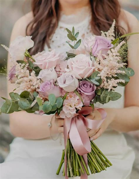 Lilac Bridal Bouquet Everyday Flowers