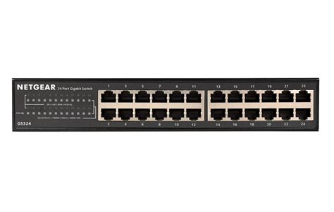 Black LAN Capable Netgear 24 Port Gigabit Switch Model Name Number GS324 At Rs 6850 In Pune