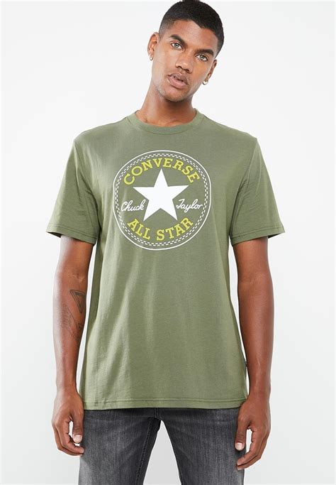 Chuck Patch Short Sleeve Tee Field Surplus Converse T Shirts And Vests