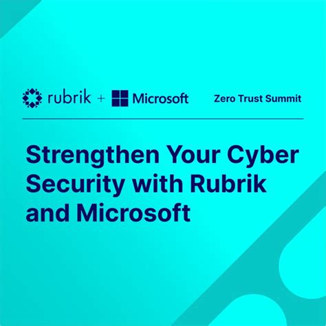Zerotrustsummit Zerotrust Cyberresilience Datasecurity Cybersecurity Ransomware Microsoft