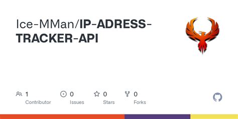 Github Ice Mmanip Adress Tracker Api