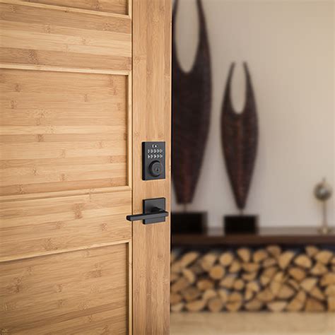 Weiser Smartcode Electronic Lock Metal Black Steel GED RONA