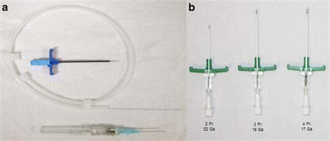 PICC Line Placement Devices A Clinical Photograph Shows A Tray Table Download Scientific