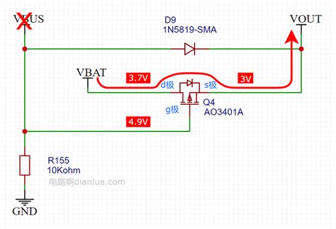 转载：外置usb和锂电池 双电源切换电路 经典电路usb Vbat Csdn博客