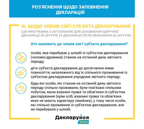 ️Хто належить до членів сімї субєкта декларування Якщо коротко то членами сімї субєкта
