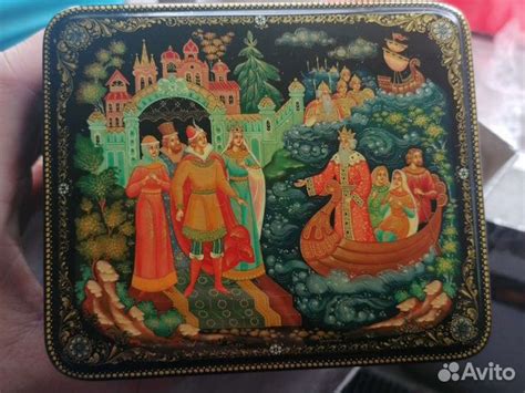 Шкатулка палехская купить в Москве Хобби и отдых Авито
