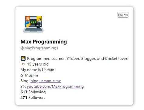 🎨 How To Create Twitter Profile Hover Card Using Html And Css