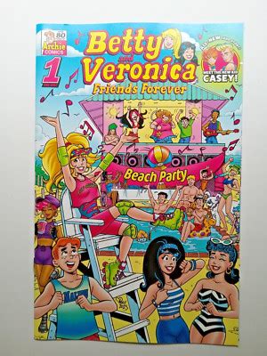 Archie Comics Betty And Veronica Beach Party 1 New Mint Unread Ebay