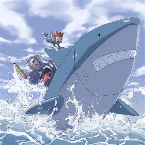 Shark Scribblenauts Danbooru