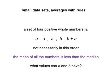 Median Don Steward Mathematics Teaching Four Numbers Mean Median