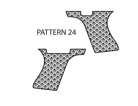 Laser Engraving Stippling Template For Glock Frame Pattern Left Right Etsy