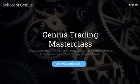 Genius Trading Masterclass How To Trade Forex