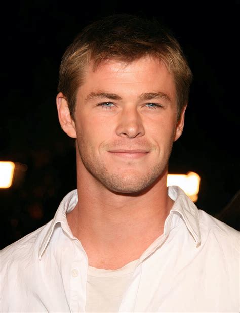 Chris Hemsworth Short Hair