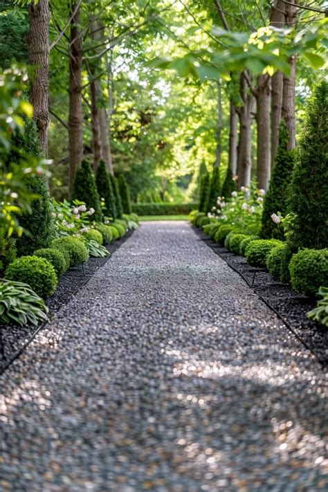 Tree Lined Driveway Ideas To Elevate Your Home Driveway Entrance Landscaping Tree Lined