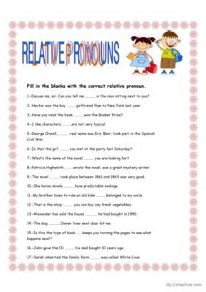 41 Non Defining Clauses Defining Clauses English ESL Works