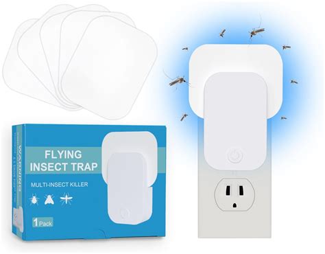 Indoor Flying Insect Trap Plug In Bug Zapper Light Mosquito Fly Gnat Killer Pack In Nepal