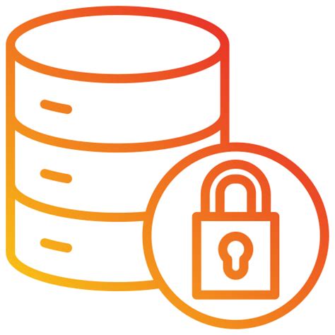 Database Generic Gradient Icon
