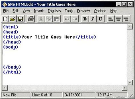 SNS HTMLEditor Descargar