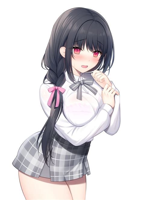 みこ On Twitter 恥ずかしくて注意できない風紀委員📗