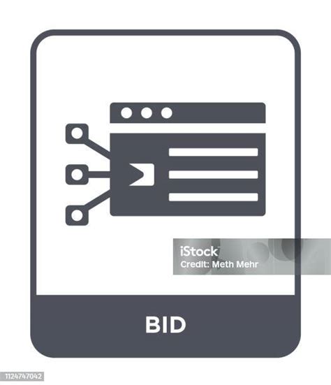 흰색 바탕에 입찰 아이콘 벡터 입찰 유행 가득 컬렉션 마케팅에서 아이콘 경매에 대한 스톡 벡터 아트 및 기타 이미지 경매 권위 디자인 Istock