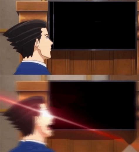 Phoenix Wright Meme Template Rmemetemplatesofficial