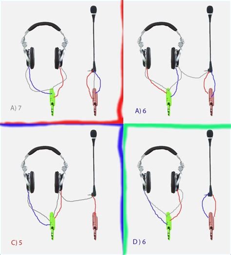 Headphone With Mic Wiring Headphone With Mic Wiring Diagram