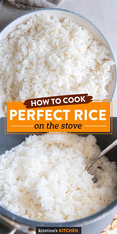 How To Cook Rice On The Stove Perfect Every Time Kristine S Kitchen