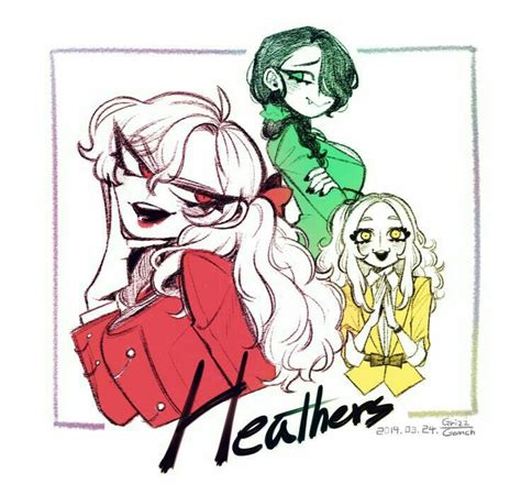 Пин от пользователя идолы на доске Heathers Милые рисунки Мюзикл