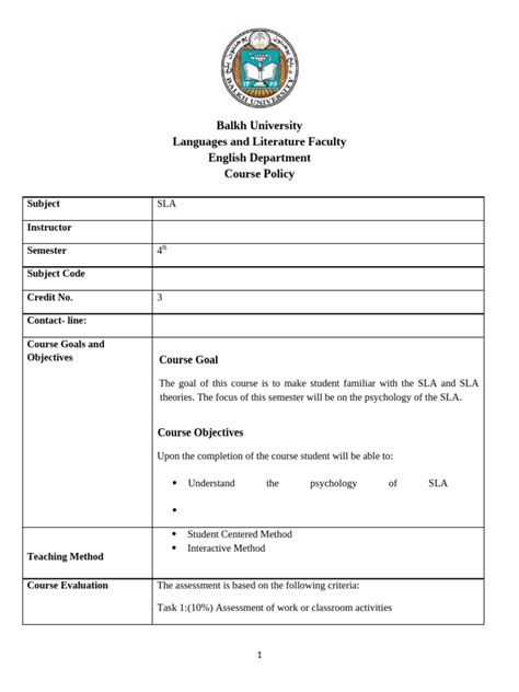 Sla Second Class Pdf Second Language Acquisition Lecture