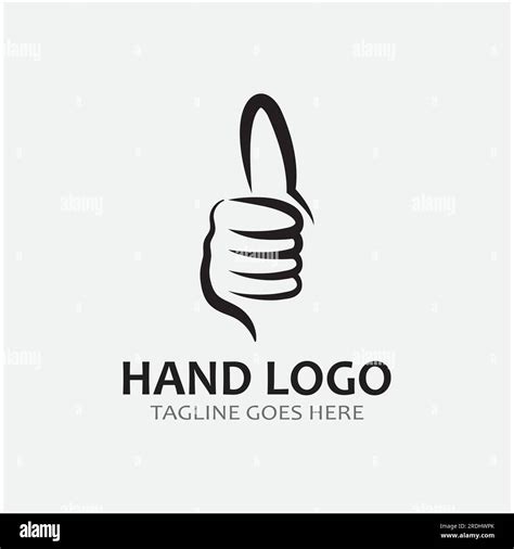 Hand Design Logo Cut Out Stock Images And Pictures Alamy