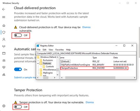 Turn On Or Off Tamper Protection For Microsoft Defender Antivirus