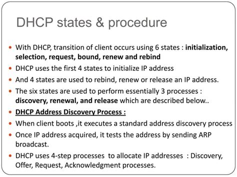 Dhcp Ppt Pptx Computer Networking Computing