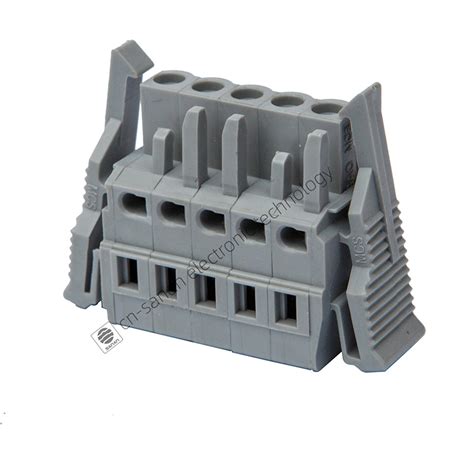 China 5mm 20A 5Pins Pluggable Terminal Block Connector Suppliers Manufacturers Factory Direct