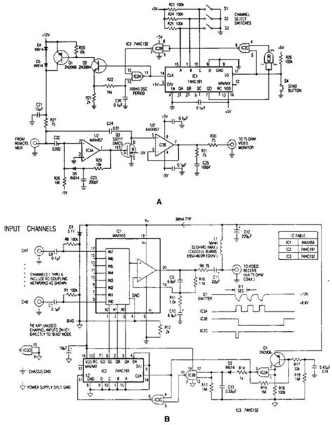 Field Scanning Circuit Circuit And Sawtooth Waveforms Next Electronics