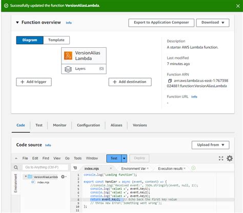 Guided Lab Aliases And Versions In Aws Lambda Tutorials Dojo