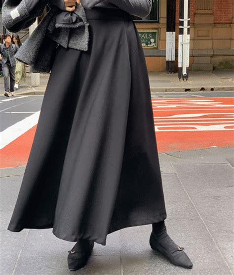 파인땡큐 러쉬훌스커트 2color