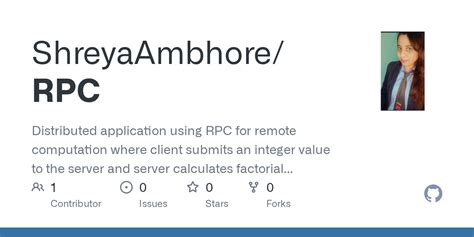 Github Shreyaambhorerpc Distributed Application Using Rpc For Remote Computation Where
