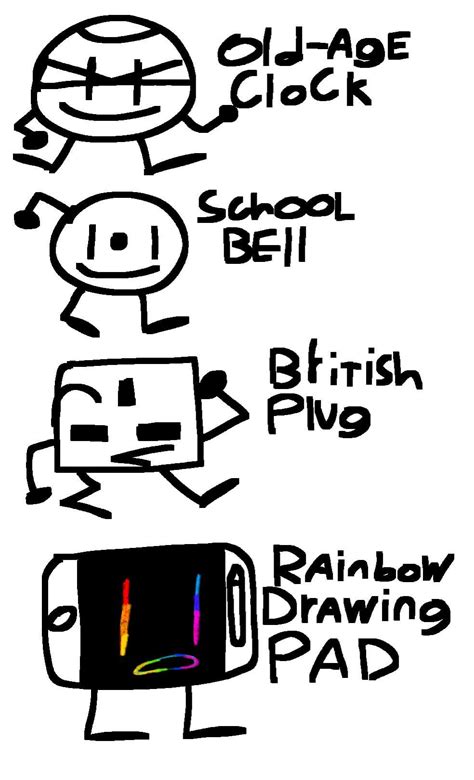 Some Random Objects I Drew While Bored Robjectshows