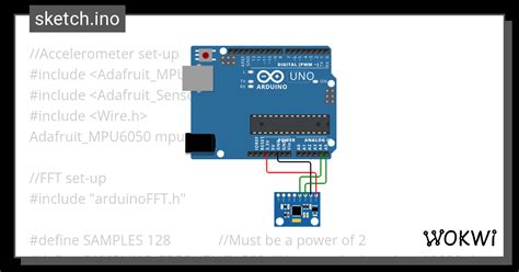 Sensor Fft Wokwi Esp32 Stm32 Arduino Simulator