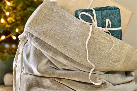 Karru Cotton Velvet Sack Light Grey Nkuku